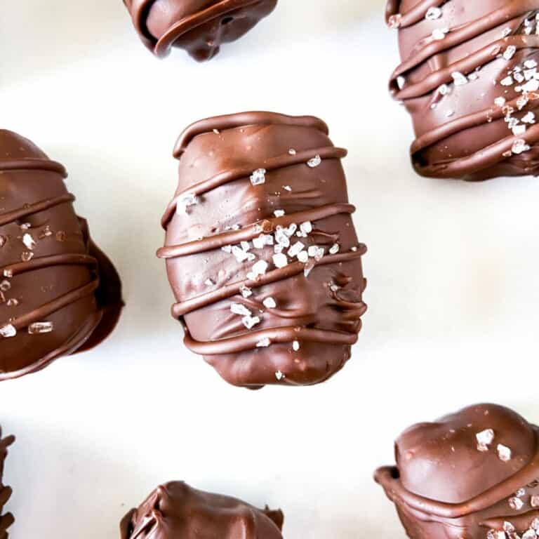 Chocolate Covered Dates with Peanut Butter – Sugary Logic