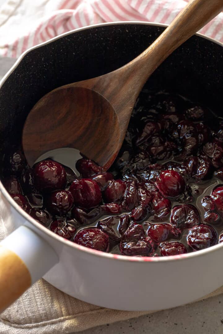Frozen Cherry Compote – Sugary Logic
