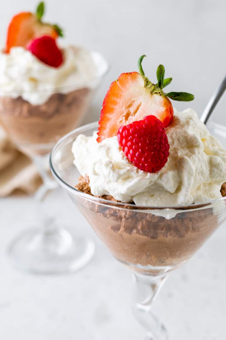 Easy Chocolate Mousse with Cocoa Powder – Sugary Logic